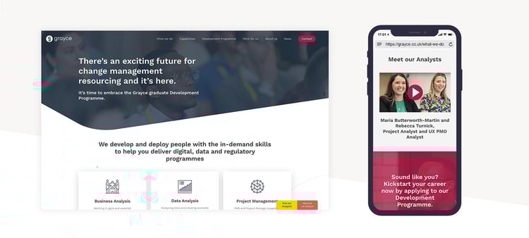 Case Study: Grayce | Invigorate and refresh a challenger brand