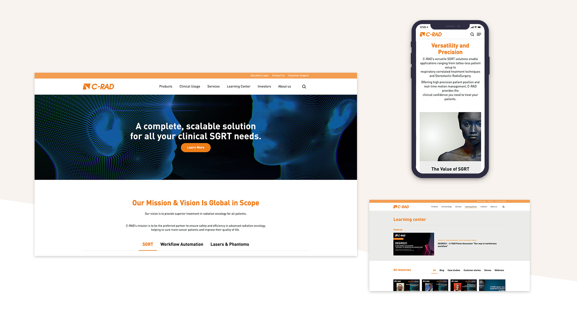 Case study: Redeveloping C-RAD's website & integrating their inbound ...