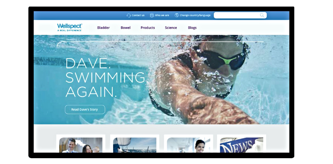 Wellspect: Developing a new identity for a market leader